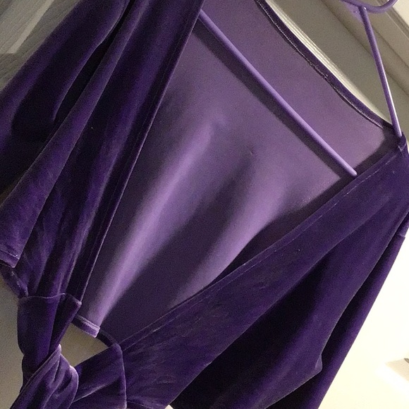 Hot Topic | Sweaters | Velvet Purple Cardigan | Poshmark